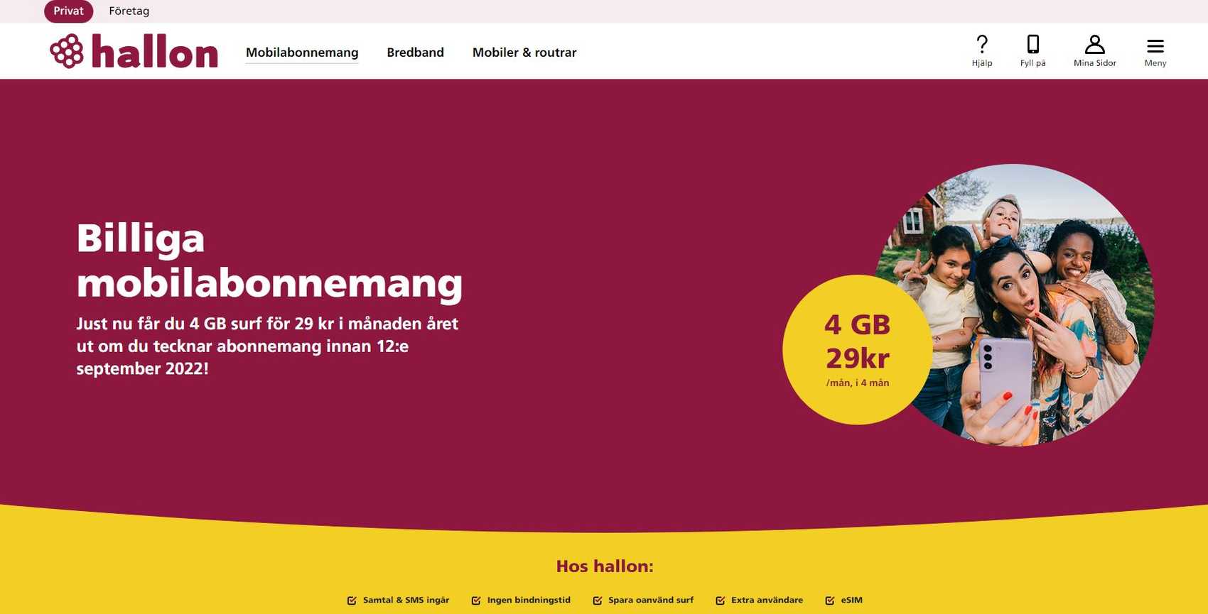 Bästa mobilabonnemanget för studenter (Bäst i Test)